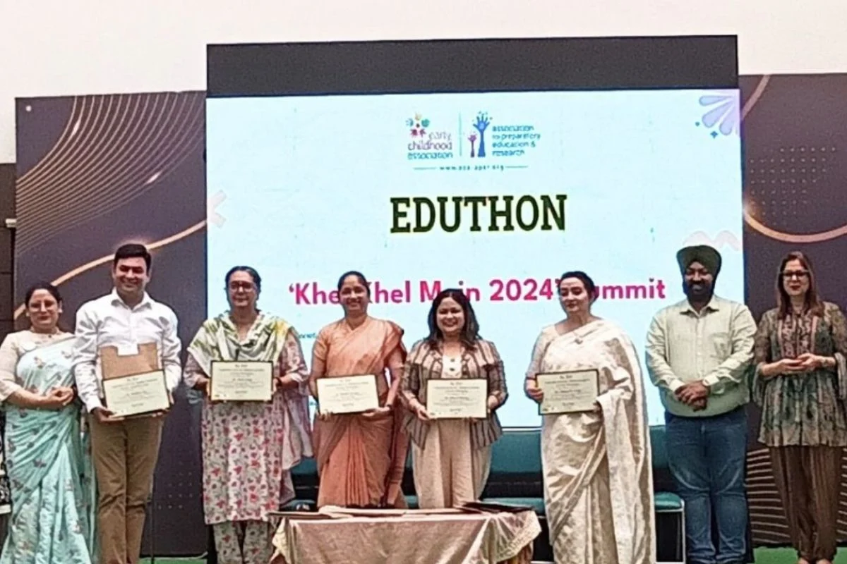 Principal Mona Singh was invited to participate as a panelist at EDUTHON Khel Khel Mein 2024 ...